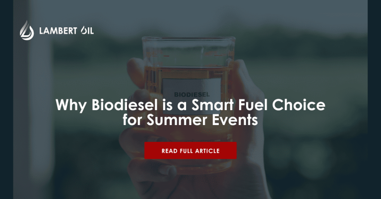 Why Biodiesel Is The Smart Fuel Choice For Summer Events In Toronto - Lambert Oil